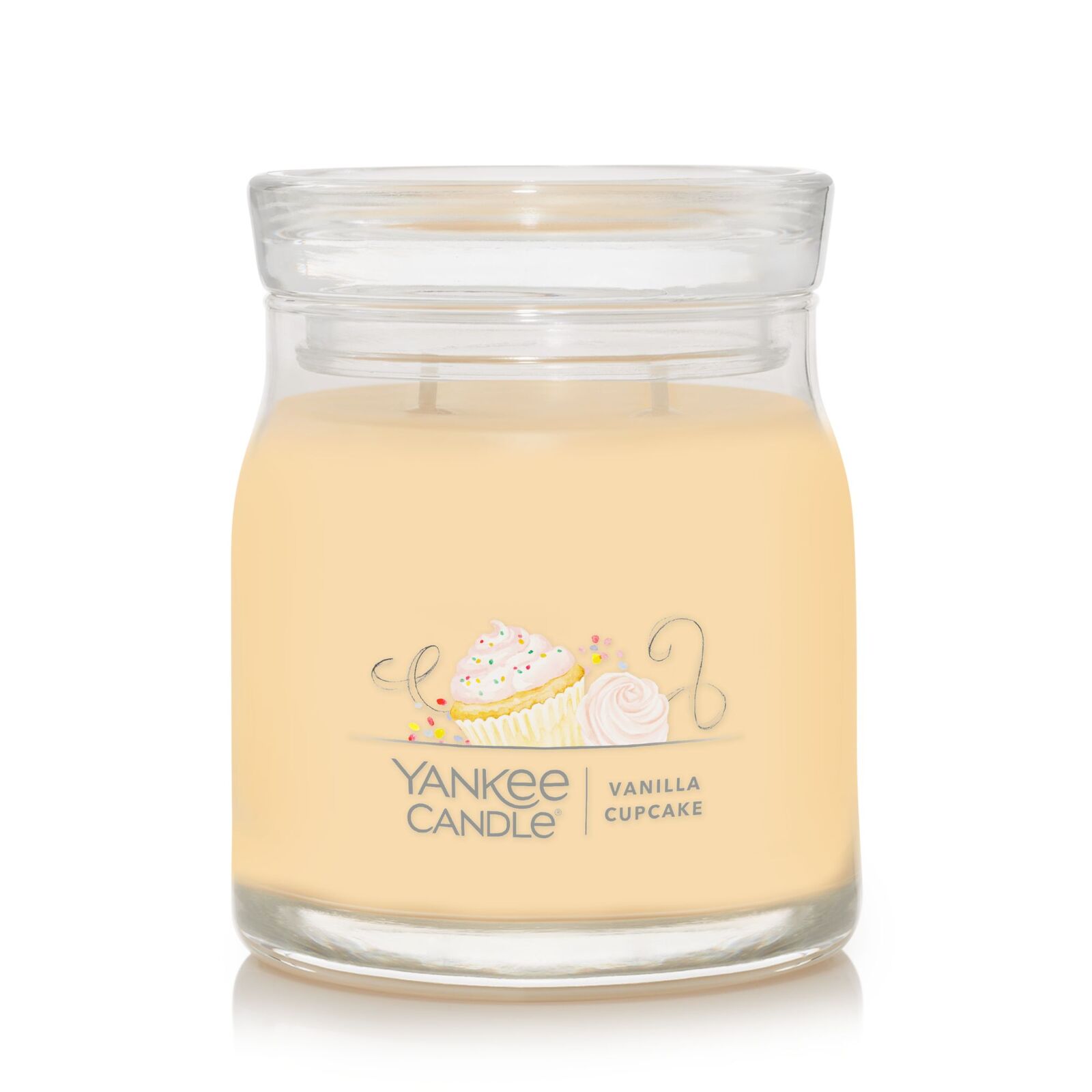 Yankee Candle Signature Jar Candle Medium Vanilla Cupcake yankee-candle-signature-jar-candle-medium-vanilla-cupcake