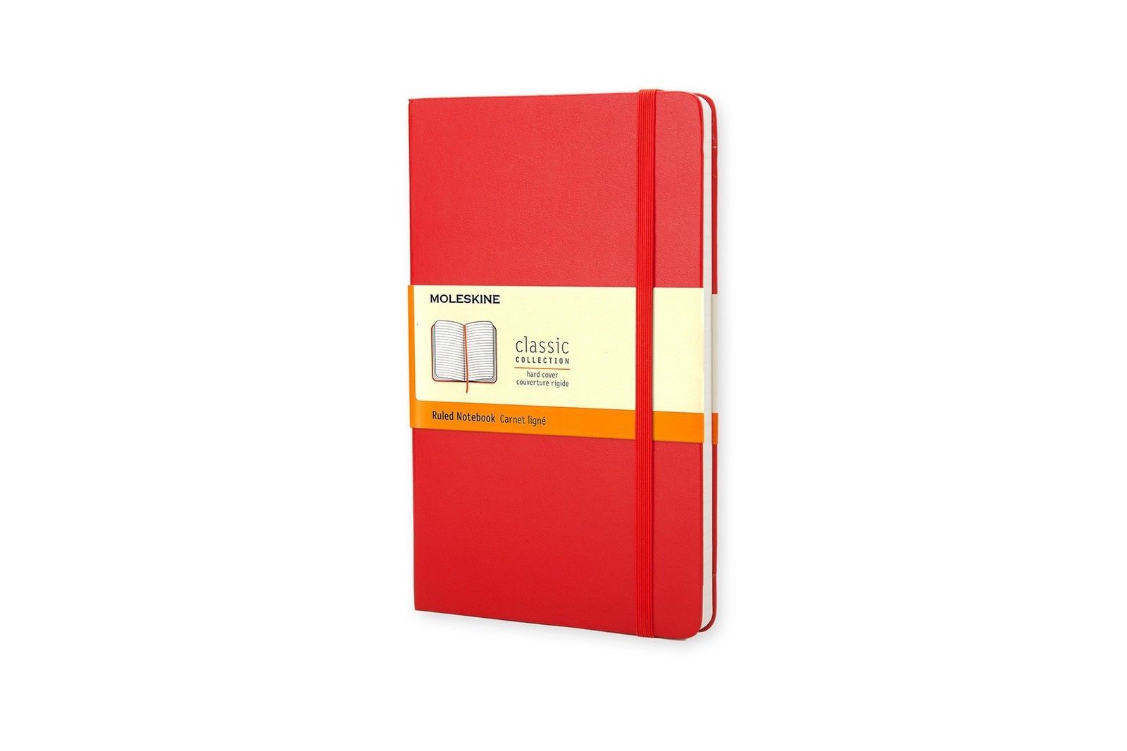 Moleskine Classic Notebook Large - Red, Ruled, Hard Cover Moleskine Classic Notebook Large - Red, Ruled, Hard Cover